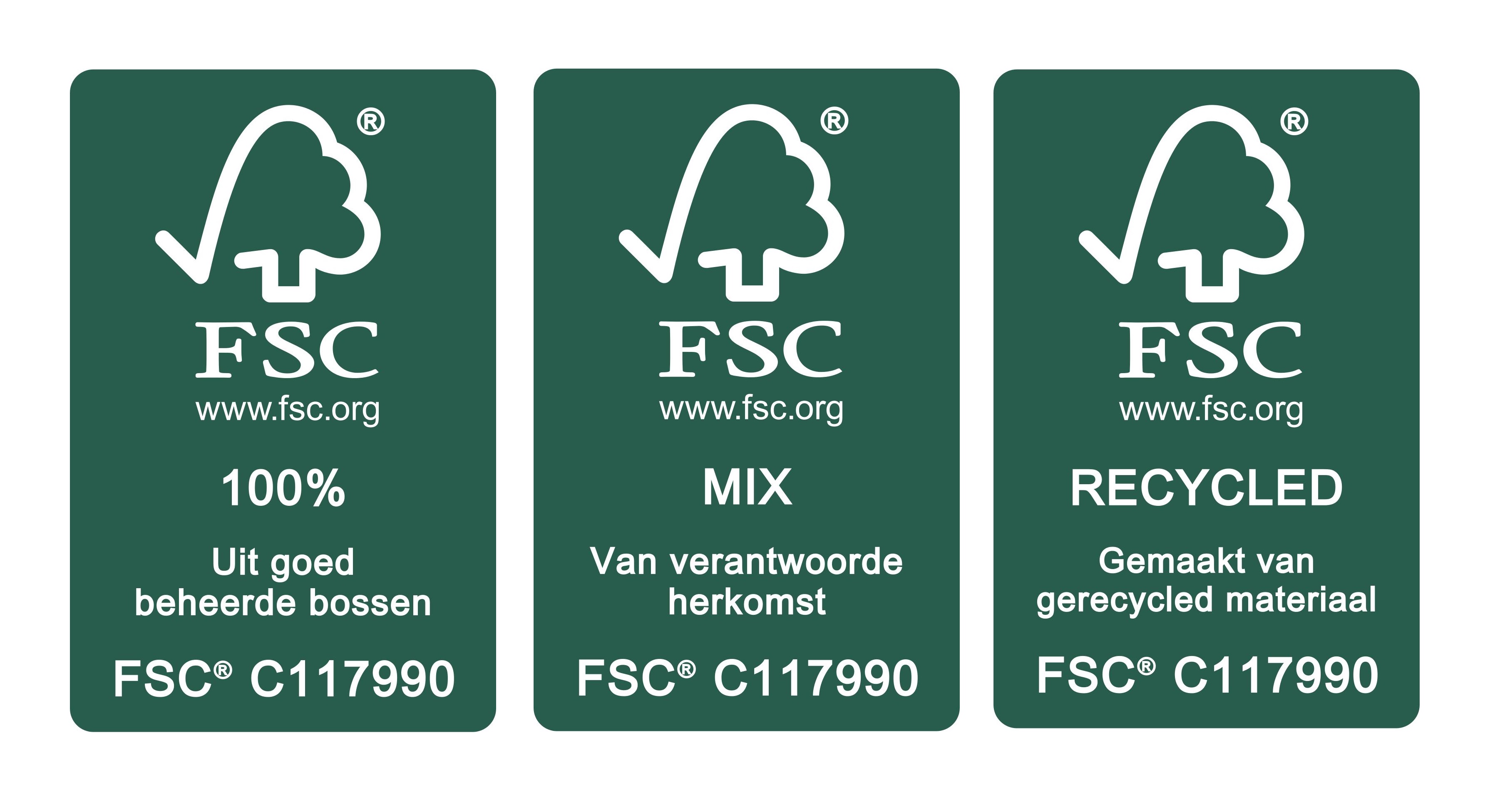 De FSC-logo's | Forest Stewardship Council